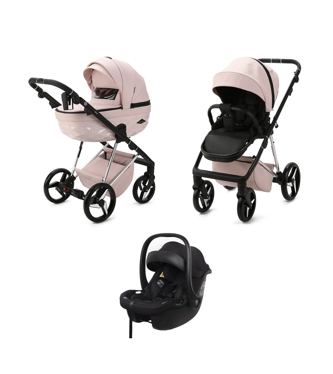Milano Quantum 2 in 1 | Pushchair & Carry Cot | Mee-Go